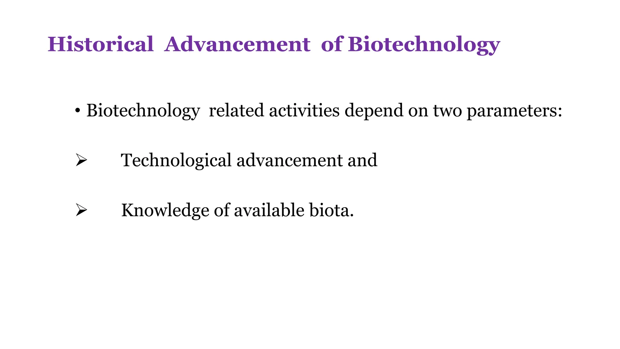 Biotechnology: Basic concepts, Principles and Scope | PPTX