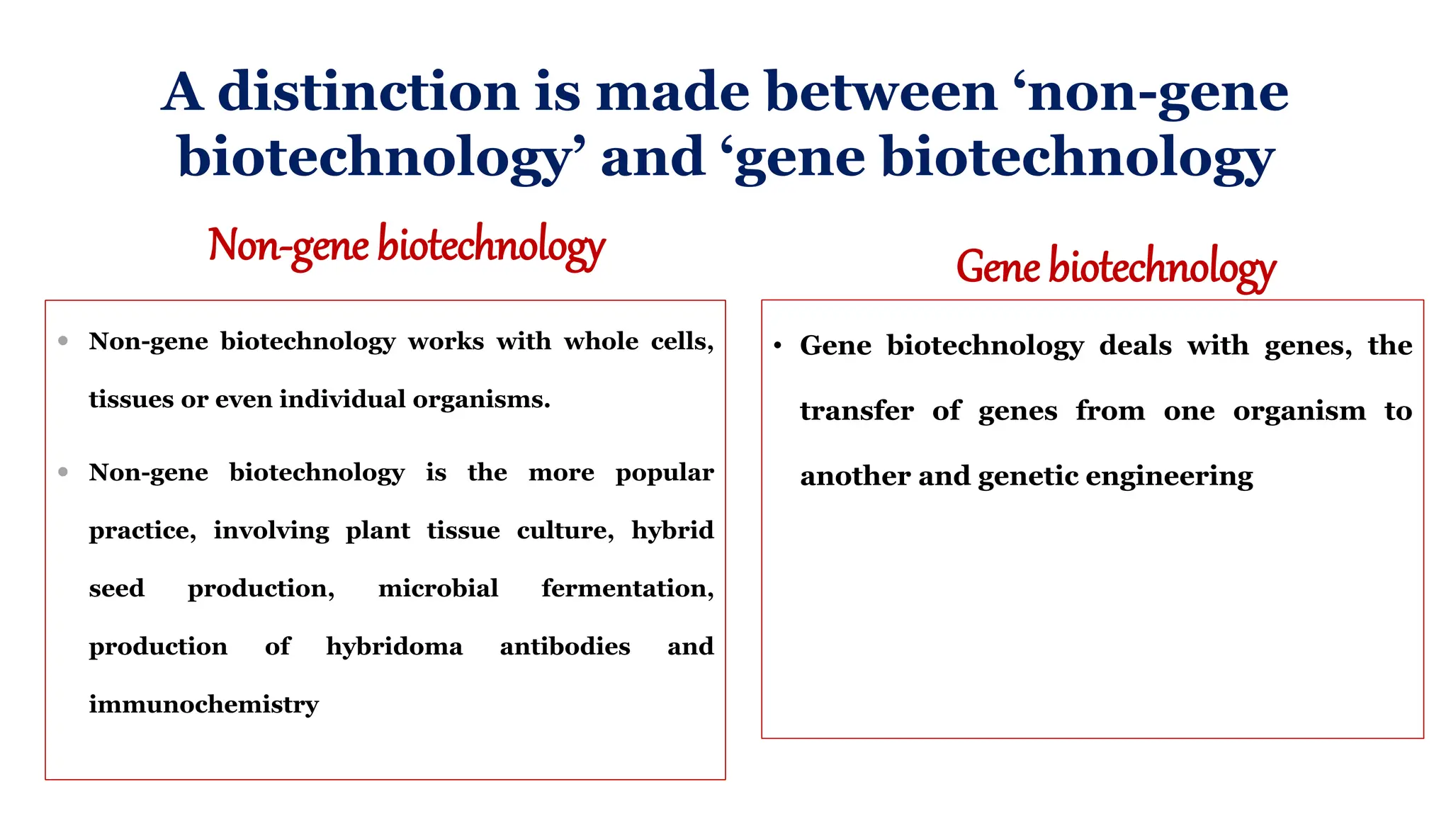 Biotechnology: Basic concepts, Principles and Scope | PPTX
