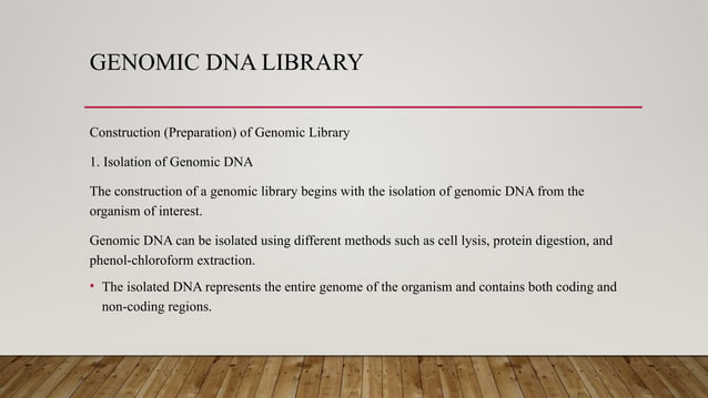 Microbial biotechnology SlideShare, DNA LIBRARIES | PPT