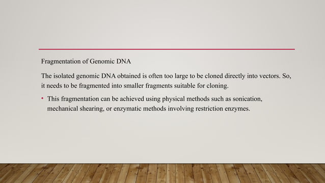 Microbial biotechnology SlideShare, DNA LIBRARIES | PPT