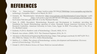 Biotechnology and its applications | PDF