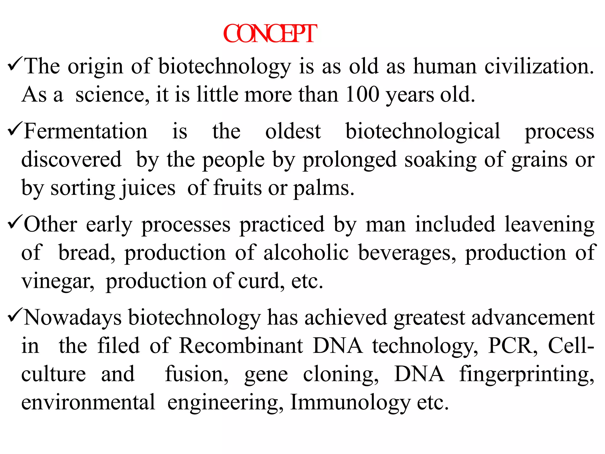 Biotechnology-Definition, Scope & Relevance to Pharma Industry | PPTX