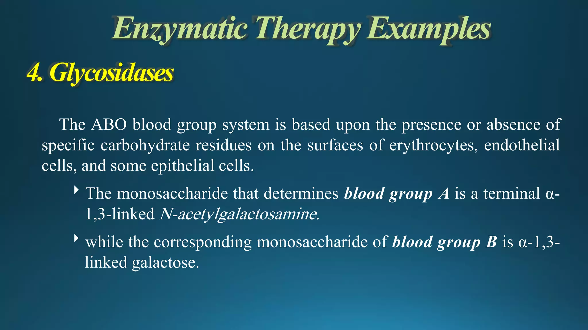 Enzymatic therapy | PDF
