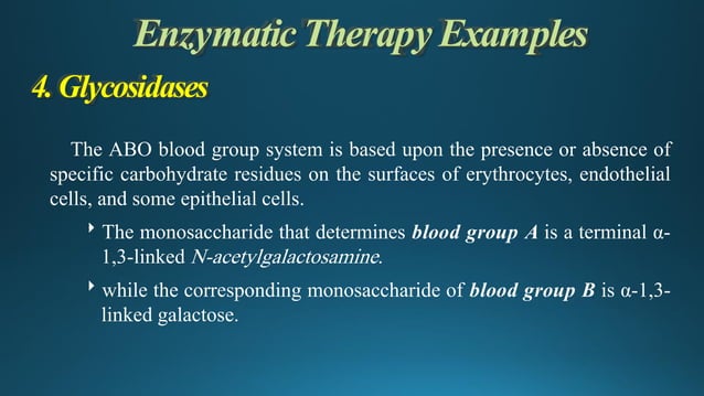 Enzymatic therapy | PPT
