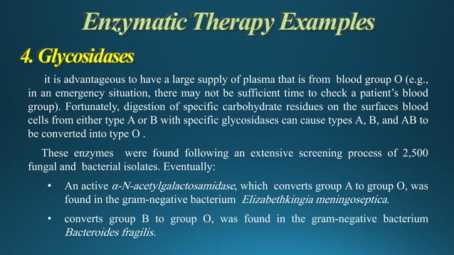 Enzymatic therapy | PPT