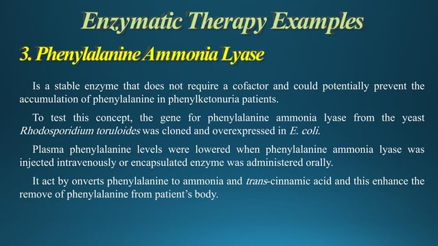Enzymatic therapy | PPT