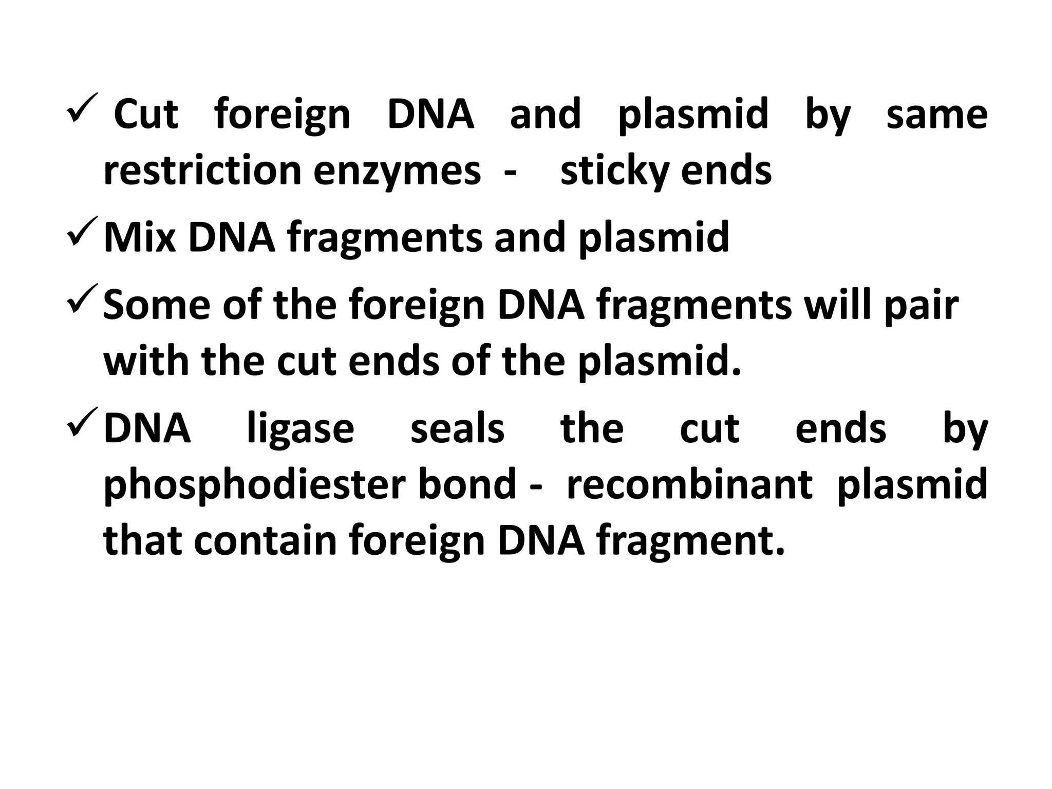 BIOTECHNOLOGY : LIGATION TECHNIQUES SMG | PPTX