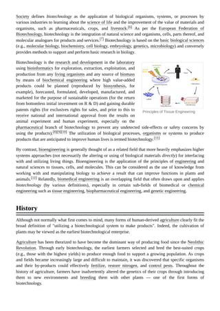 Biotechnology to help you white youre life | PDF