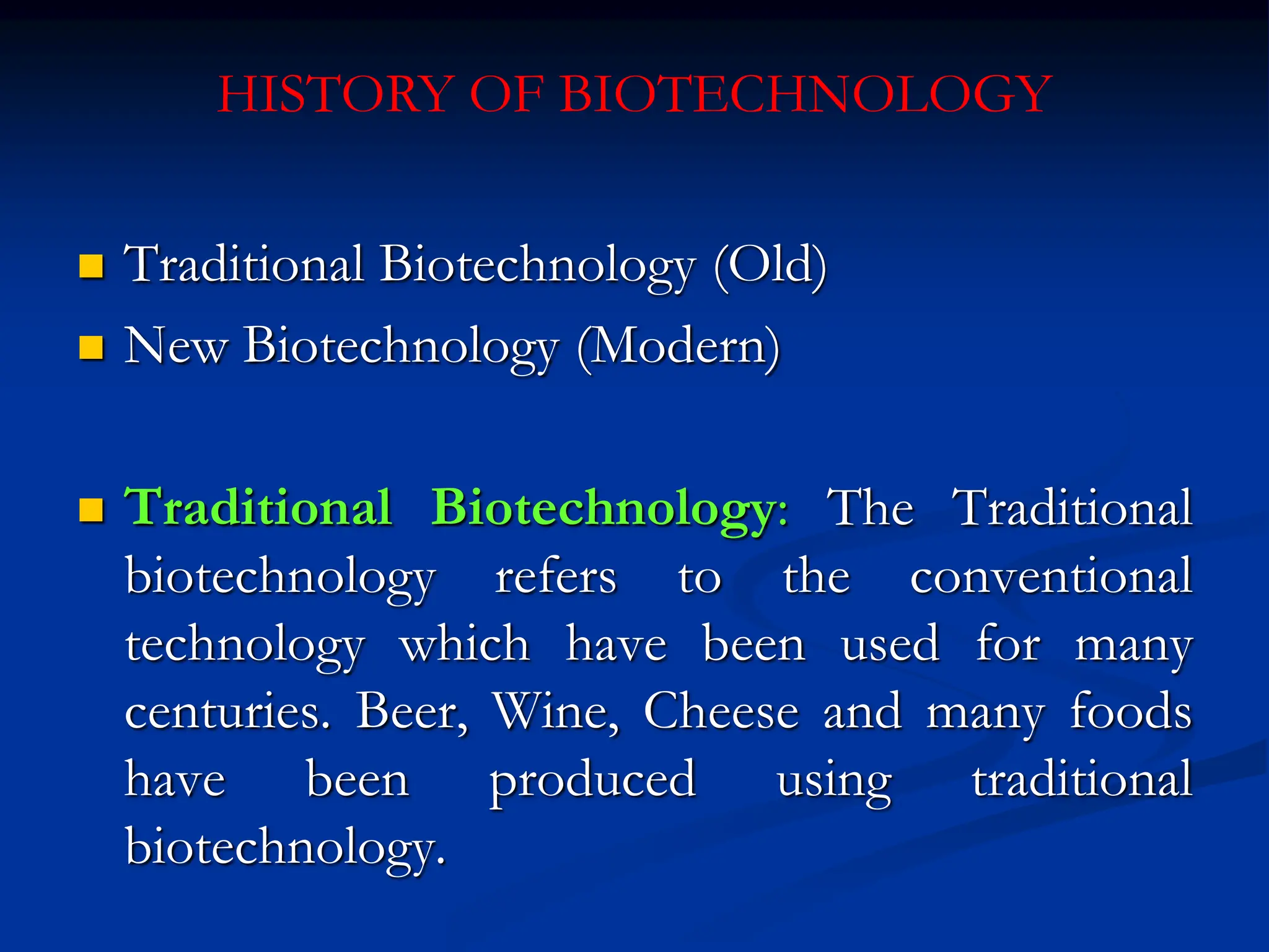BIOTECHNOLOGY QUARTER 2 SCIENCE BIOLOGYY | PPT