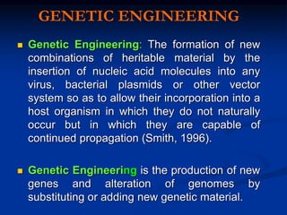 BIOTECHNOLOGY QUARTER 2 SCIENCE BIOLOGYY | PPT