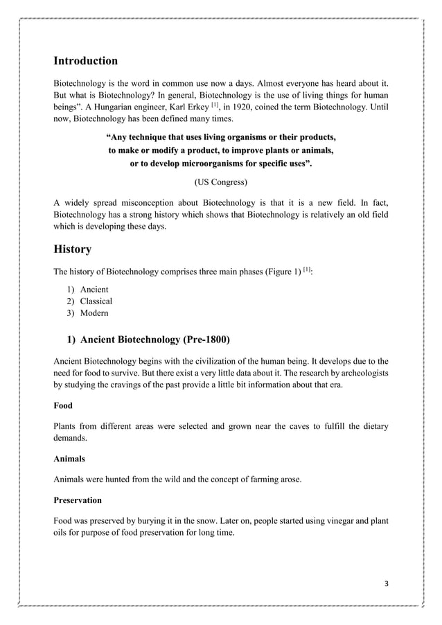 Biotechnology a multidisciplinary field