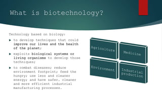 Biotechnology and bioethics | PPSX