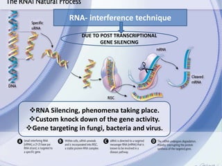 Biotechnology and disease management with special reference to | PPTX