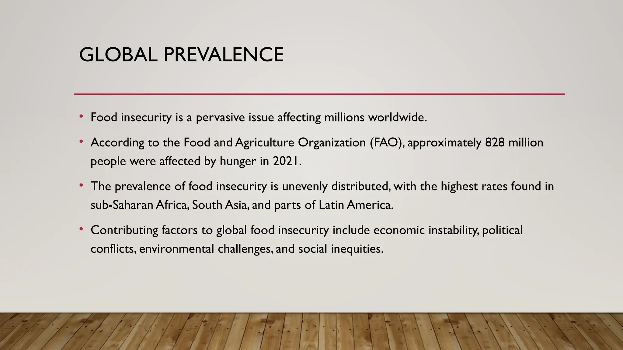 Role of Biotechnology in Food Insecurity | PPTX