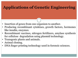 Biotechnology and genatic | PPTX