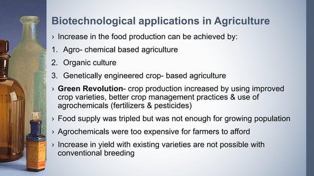 Biotechnology and its application ppt, Grade 12 CBSE | PPSX