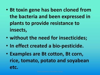 Biotechnology and its applications | PPTX