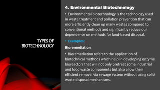 Biotechnology and its applications | PPT