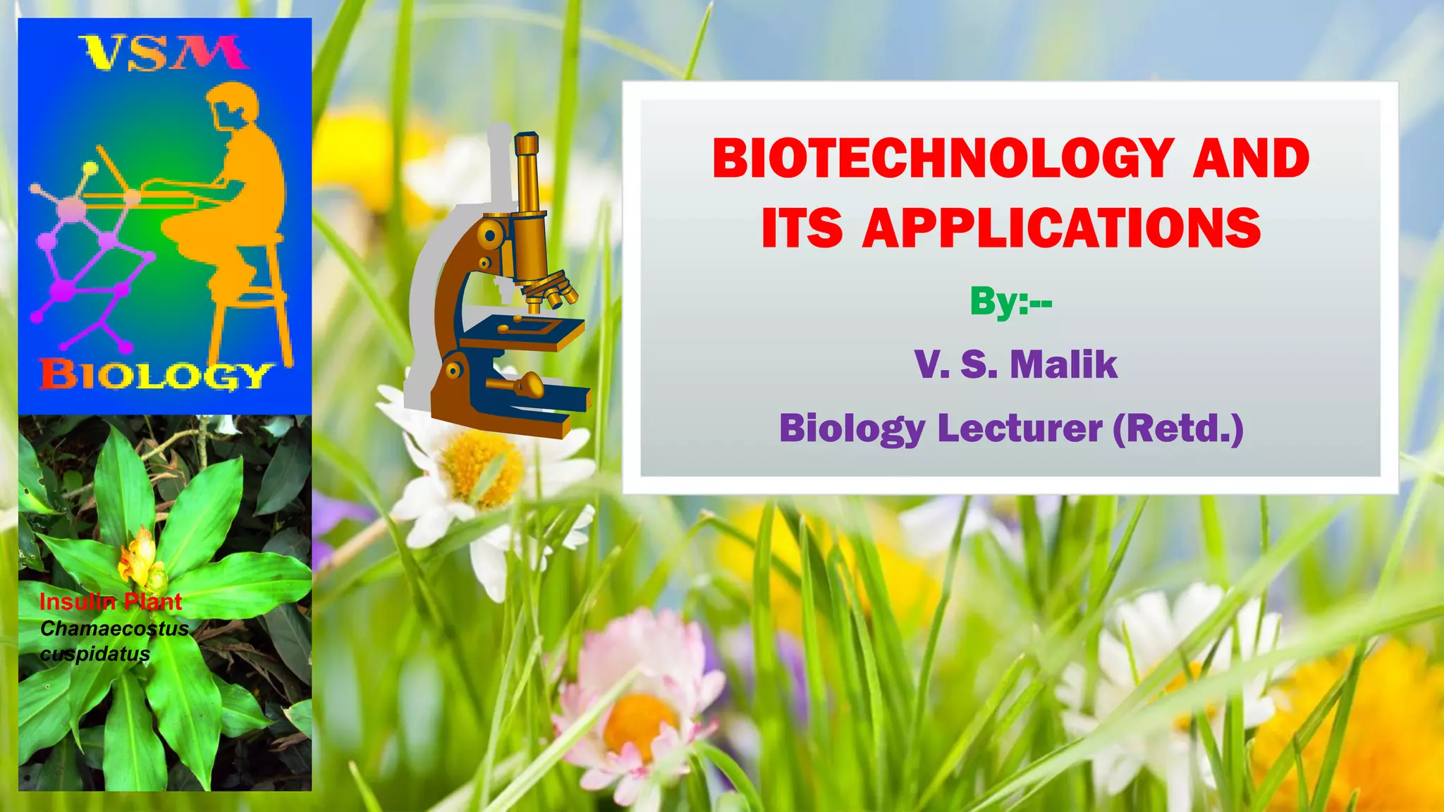 Biotechnology and its applications converted | PDF