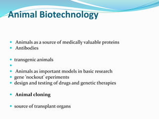 Biotechnology and its types | PPTX