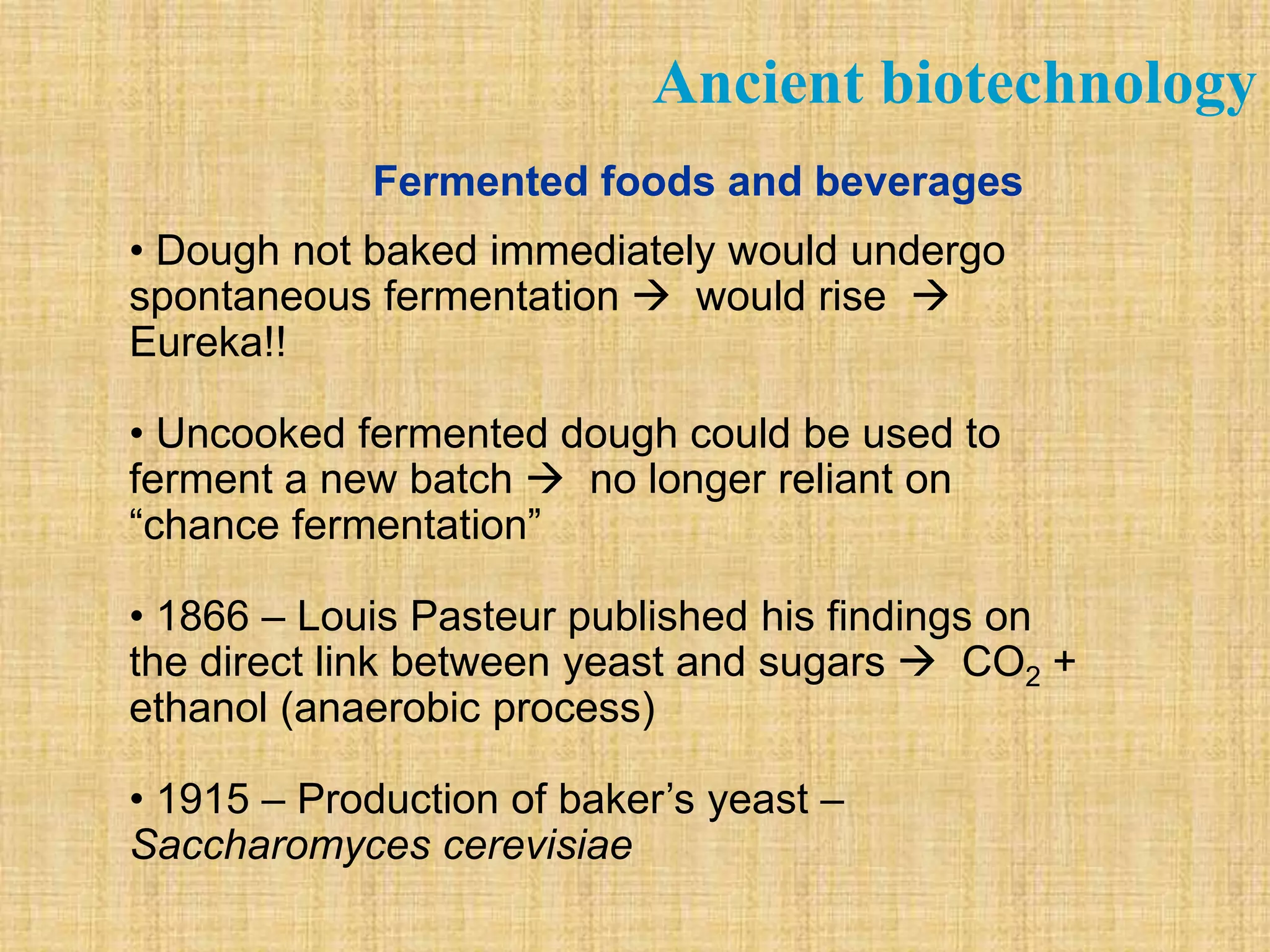 Biotechnology an overview | PPTX