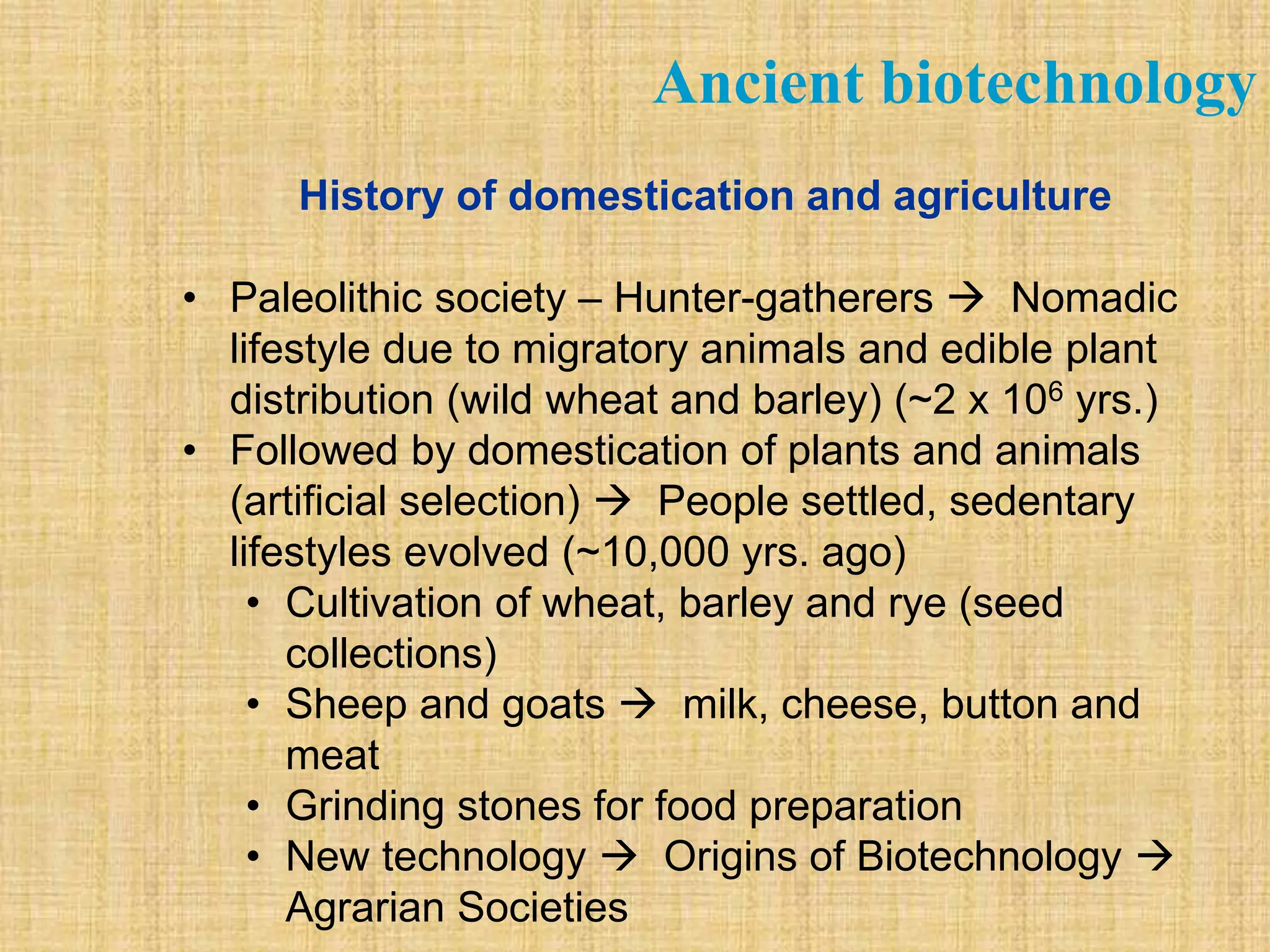 Biotechnology an overview | PPTX