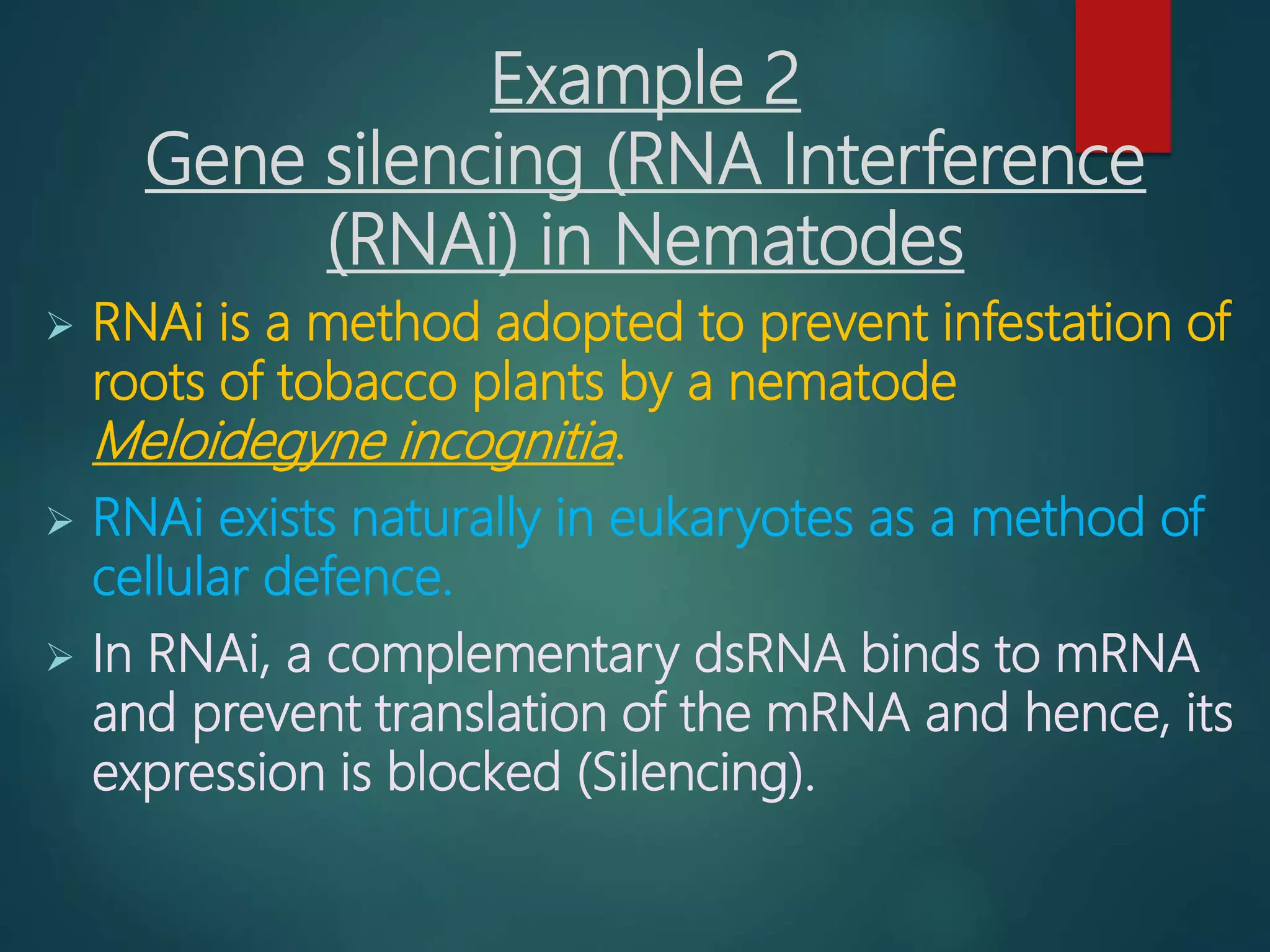 Biotechnology applications in agriculture | PPTX