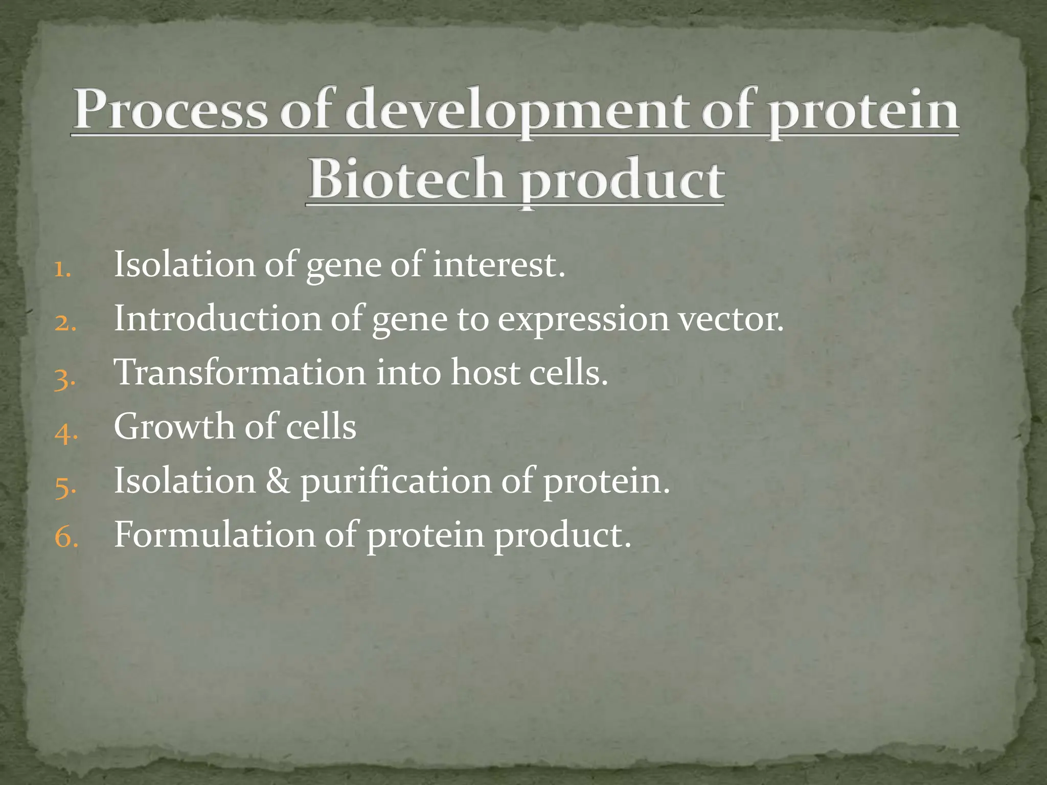 Biotechnology aspect of product development .pptx