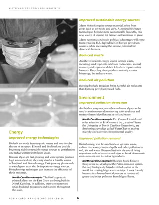 Biotechnology at work new tools | PDF | Agriculture | Industries