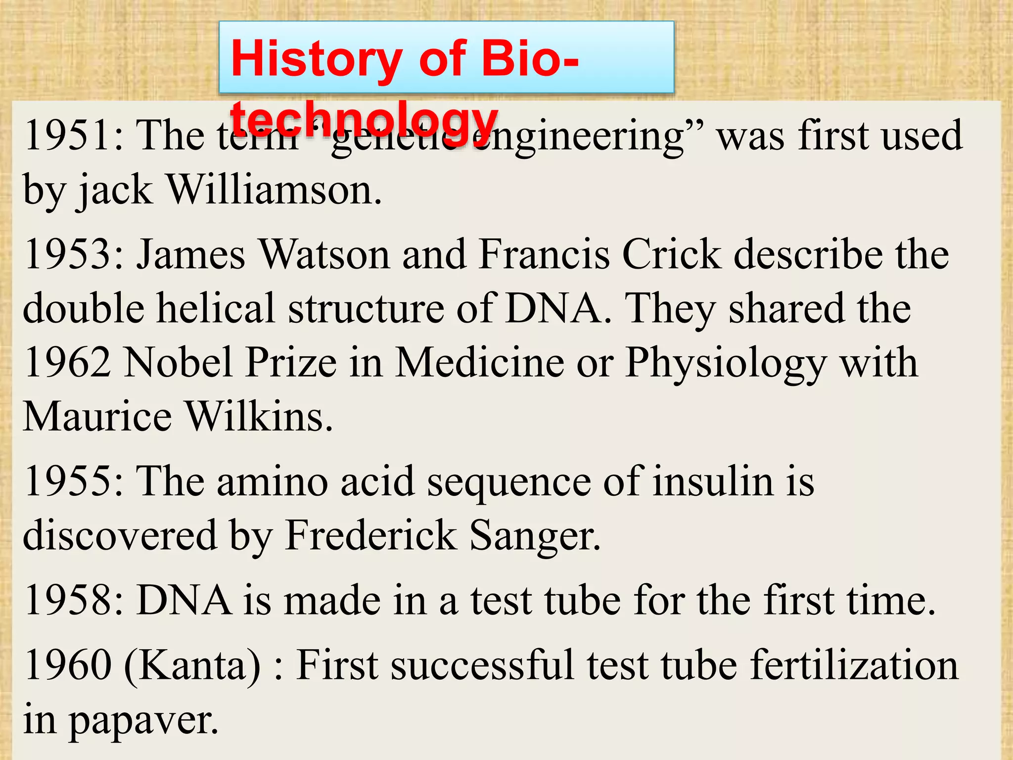 Biotechnology definitions and history, biotechnology in Nepal.pptx