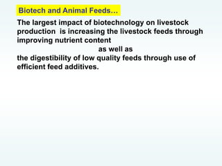 BIOTECHNOLOGY IN ANIMAL FEED.ppt