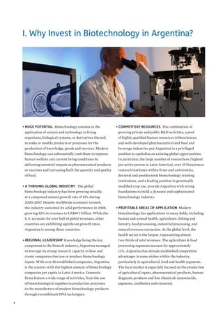 Biotechnology in Argentina | PDF