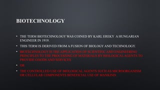 Uses of biotechnology in fruit crops.... | PPTX