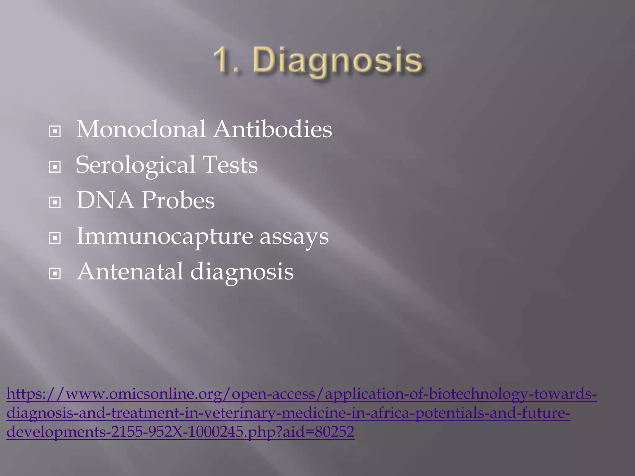Biotechnology in medicine | PPTX