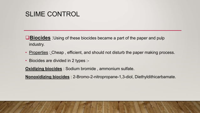 BIOTECHNOLOGY IN SLIME PROBLEM.ppt