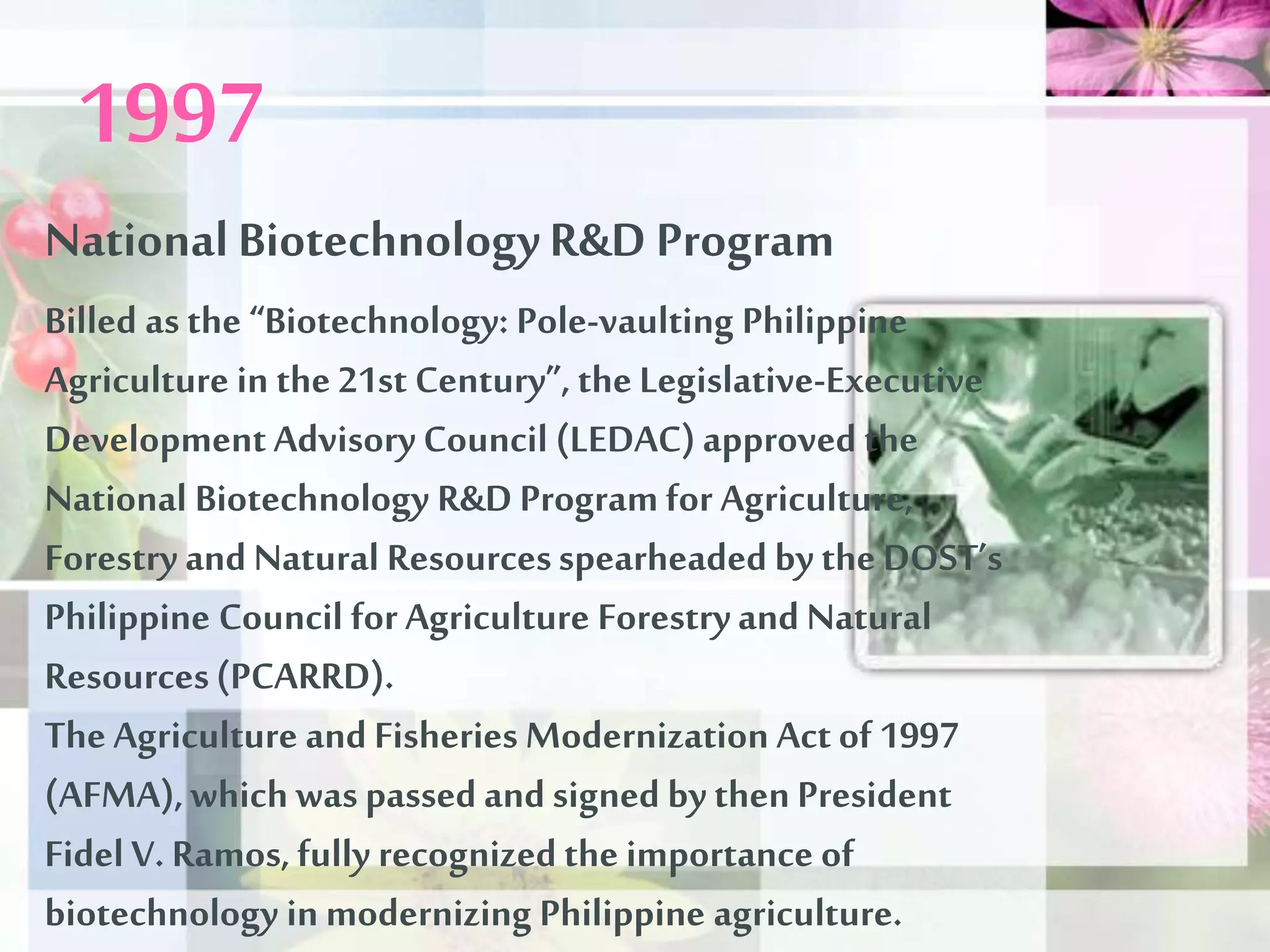 Biotechnology in the Philippines | PPTX
