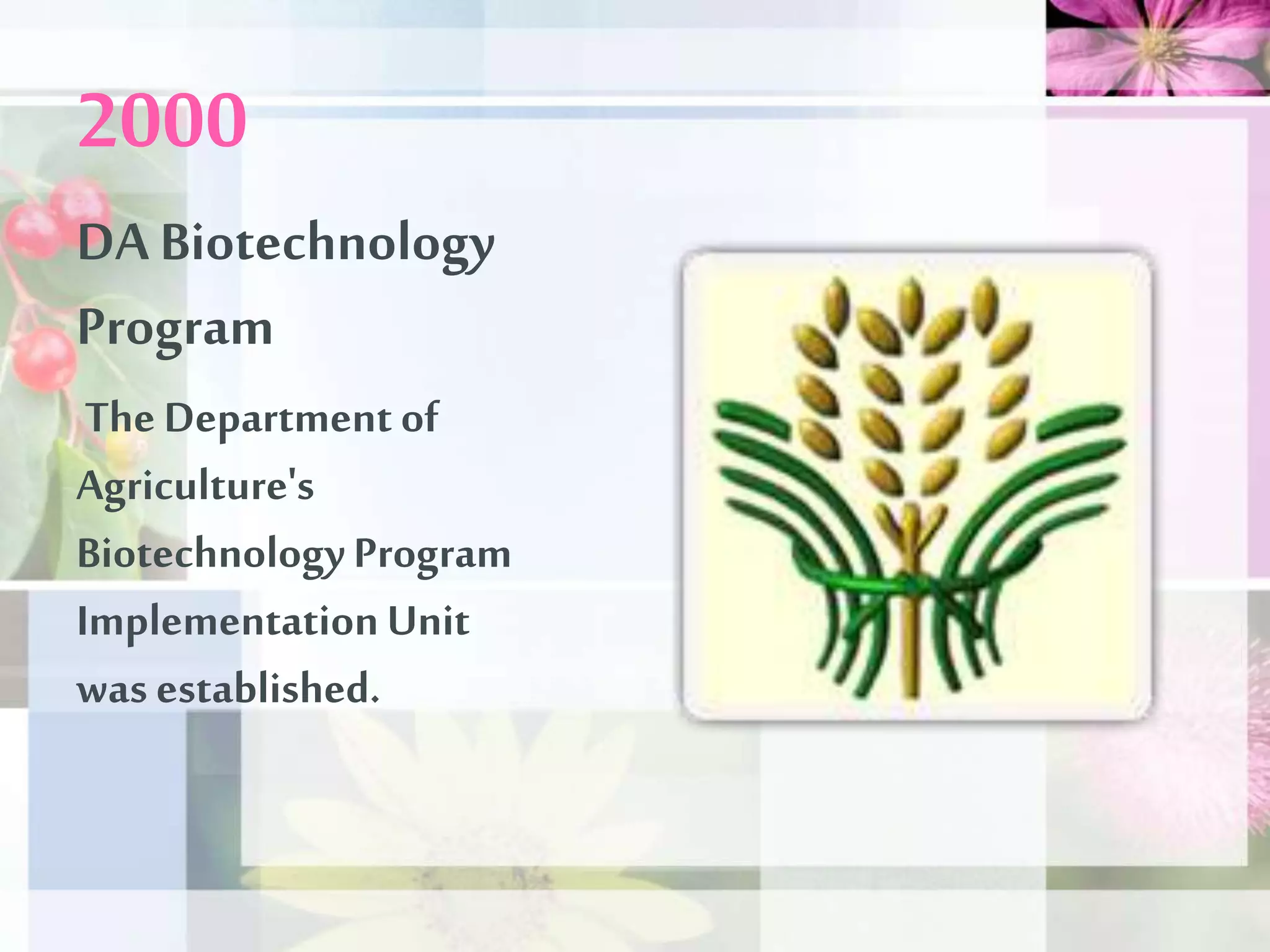 Biotechnology in the Philippines | PPTX