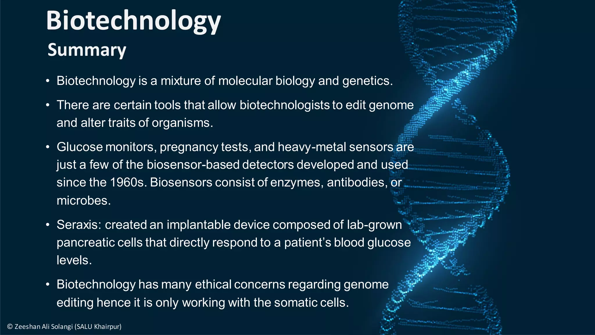 Biotechnology : The Past and The Present | PDF