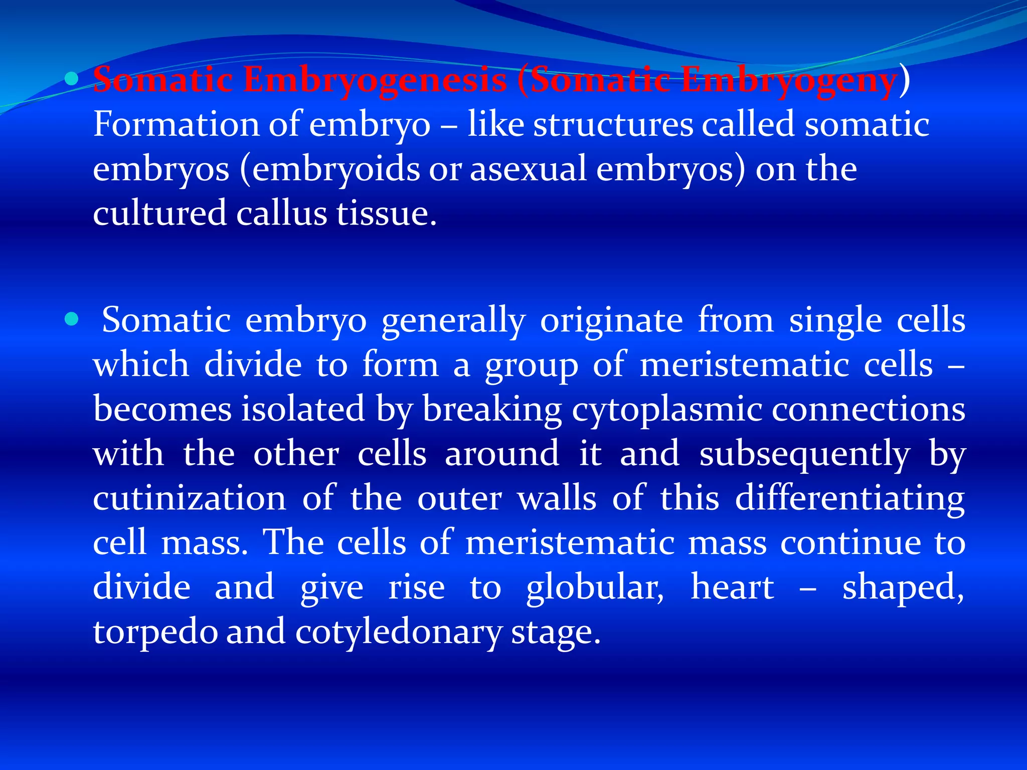 BIOTECHNOLOGY: PLANT TISSUE CULTURE SMG | PPTX