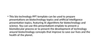 Biotechnology PowerPoint presentation.pptx