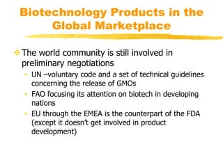 biotechnology regulations.ppt