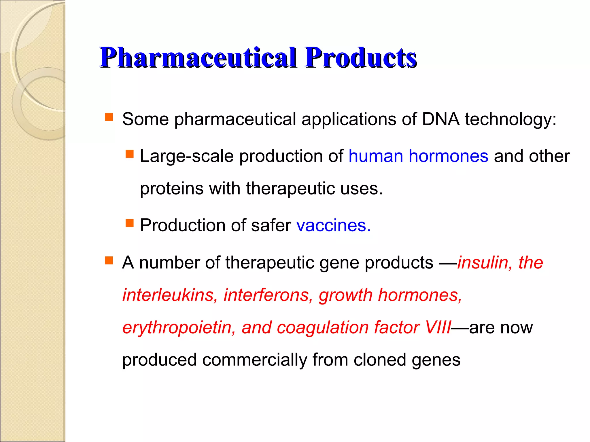 Biotechnology and its application | PPT