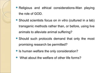 Biotechnology and its application | PPT