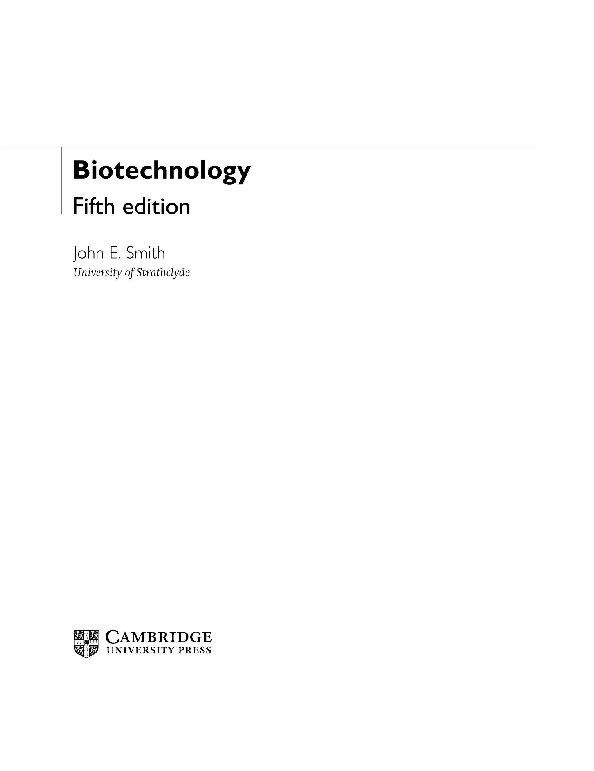 Biotechnology textbook | PDF | Biotech and Biomedical Industry | Industries