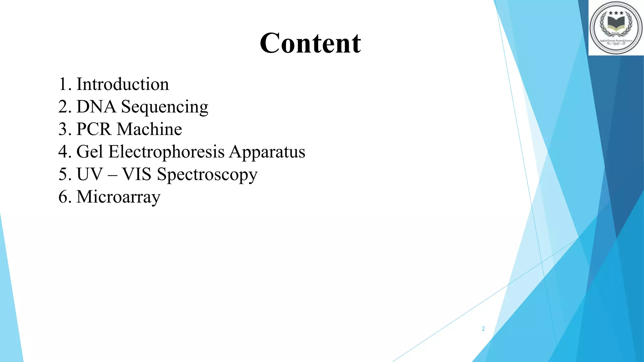 Biotechnology Tools in Forensic Science | PPTX