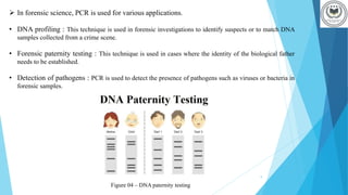 Biotechnology Tools in Forensic Science | PPTX