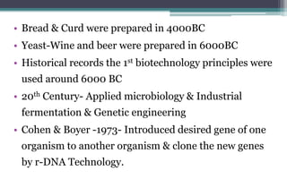 Biotechnology with reference to pharmaceutical science | PPTX