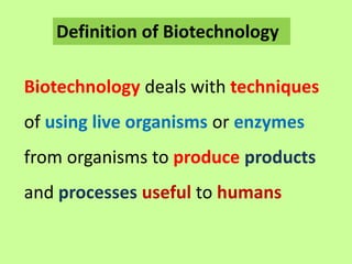 Biotechnoloy principles and processes | PPTX