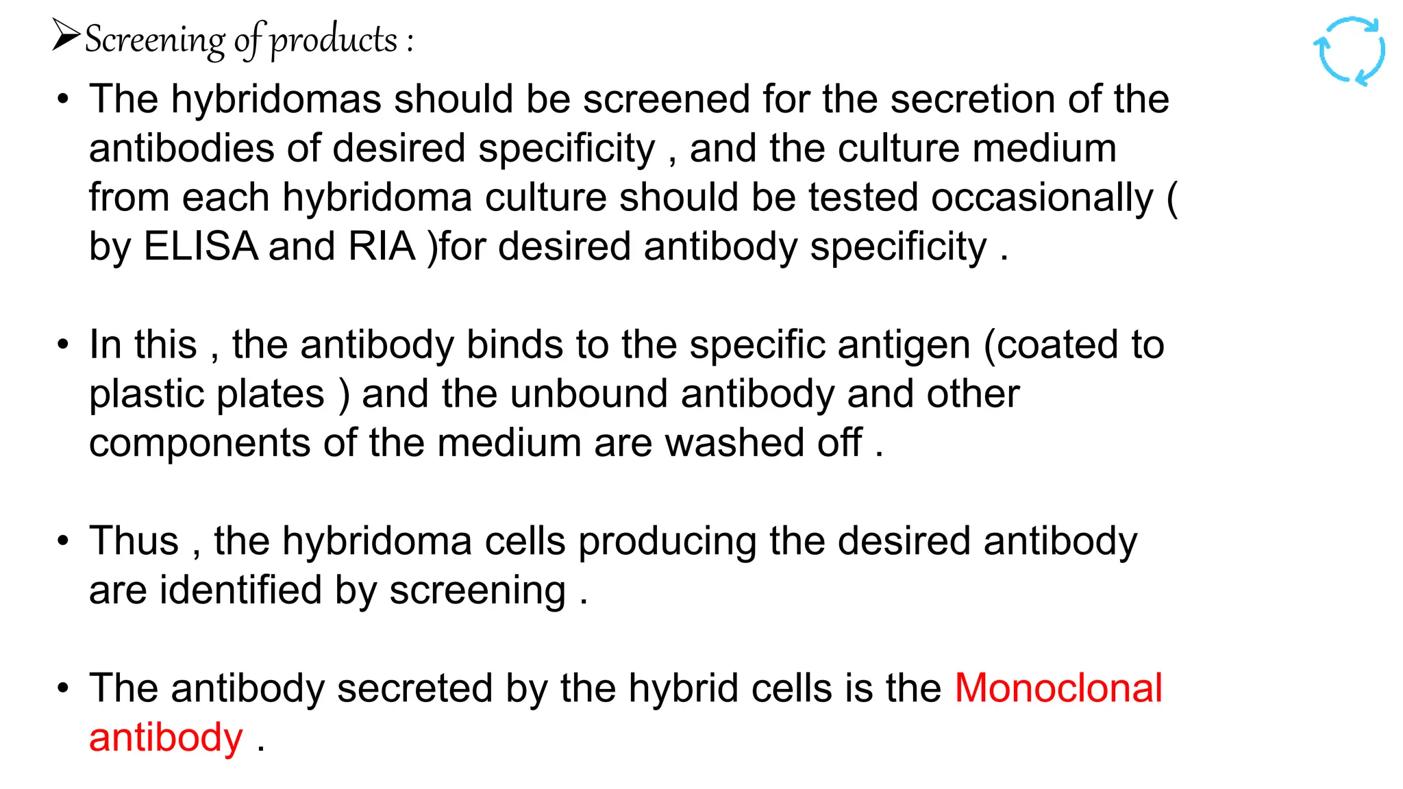 Hybridoma Technology ( Production , Purification , and Application ) | PPTX