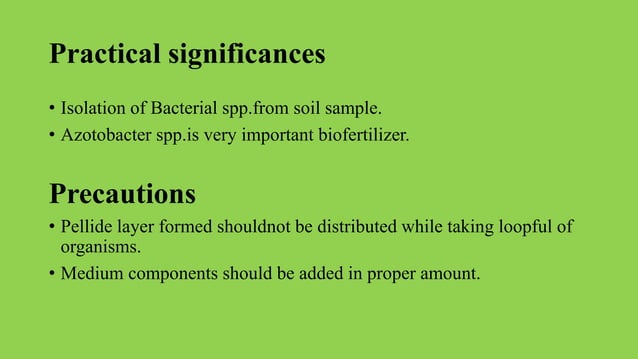 Azotobacter spp. | PPTX | Agriculture | Industries